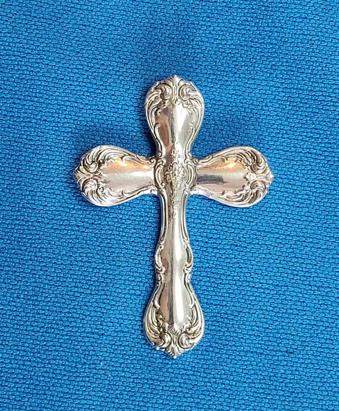 OLD MASTER Towle Sterling Cross Pendant Spoon - Etsy