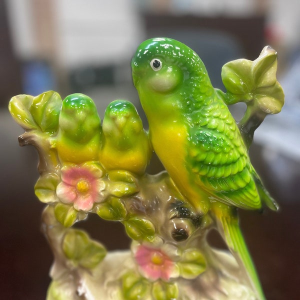 Ceramic Parrot - Etsy