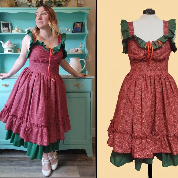 Strawberry Dress Women - Etsy