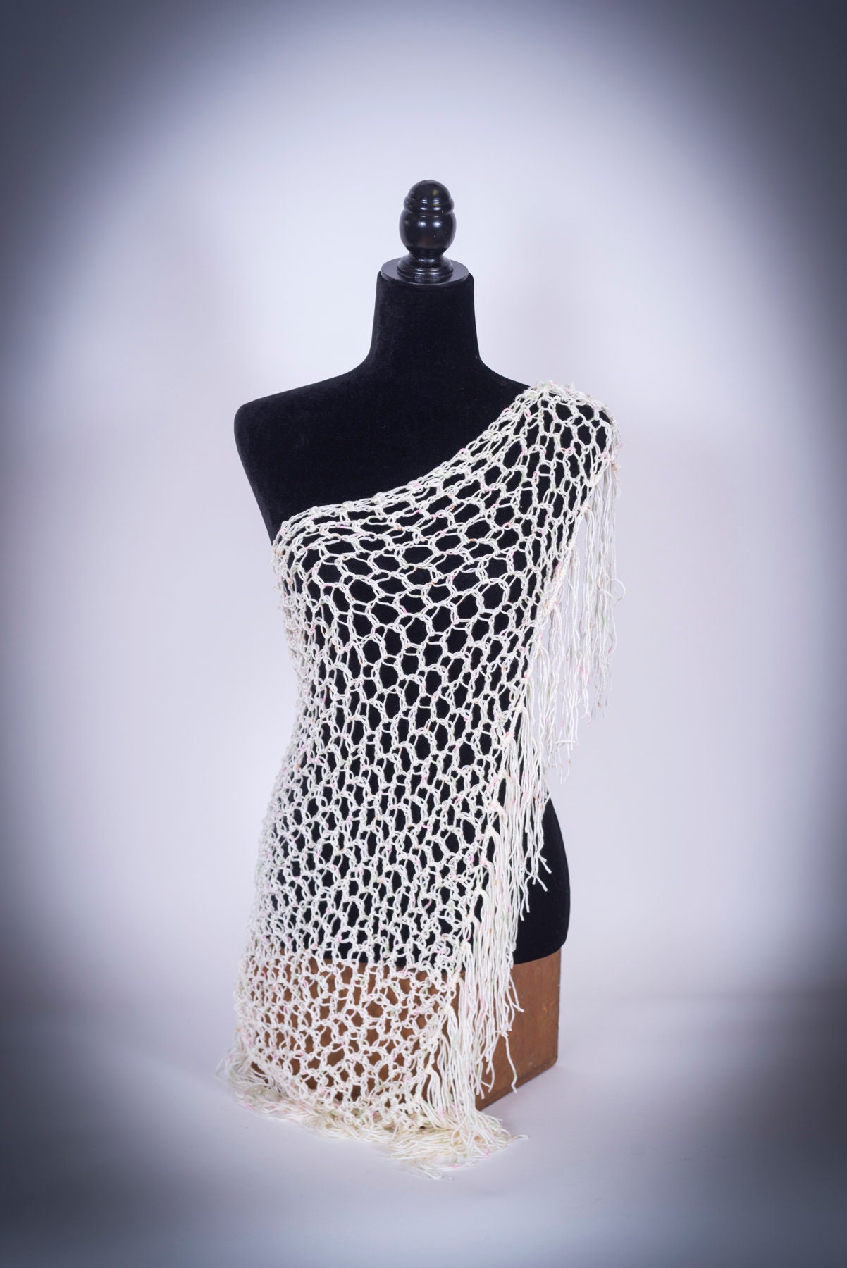 Crocheted Fringe Sarong Wrap – Bamboo Beach Cover-up | 6 Colors ...