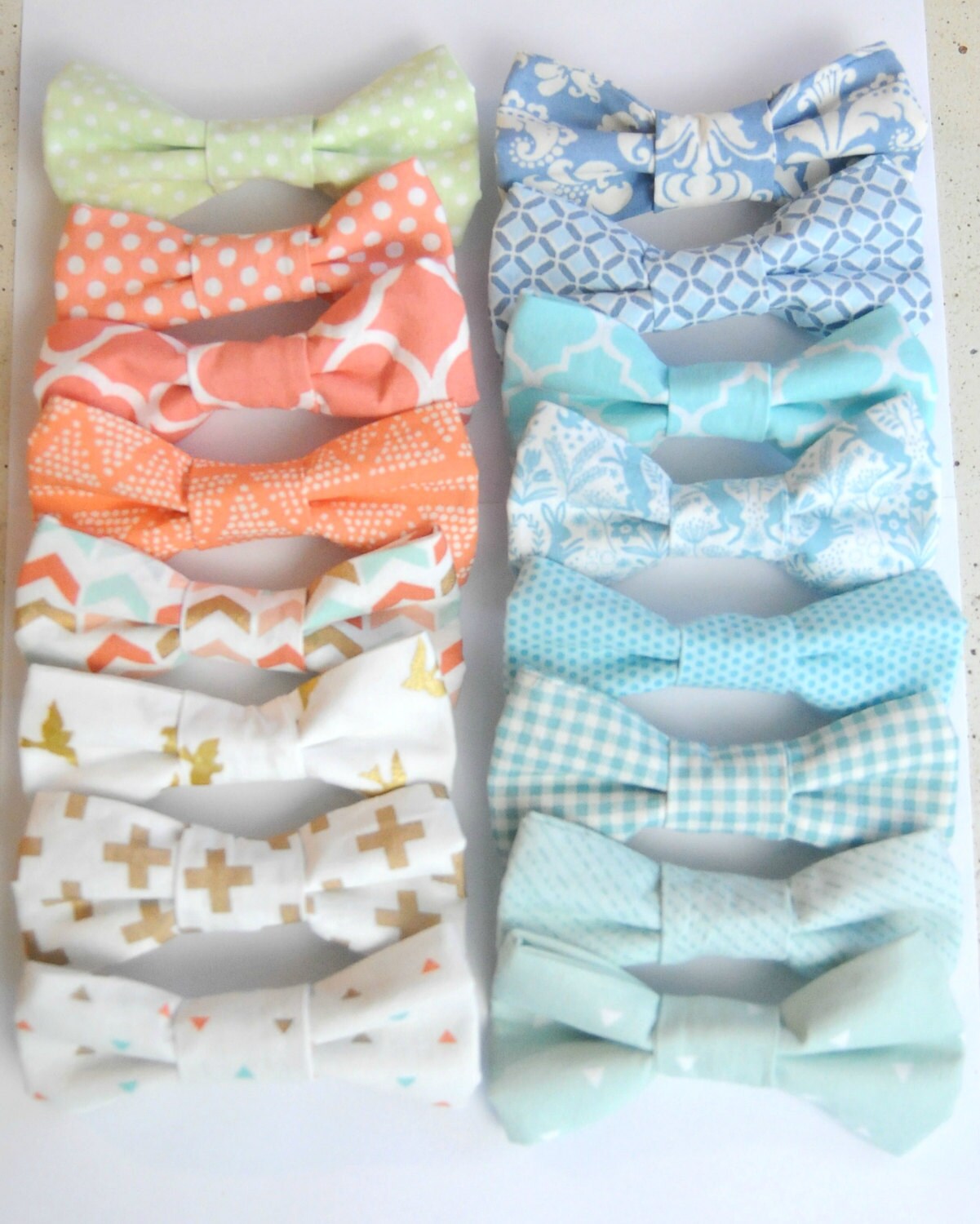 Easter Bowtie & Hair Bows Brother Sister Daddy/daughter - Etsy