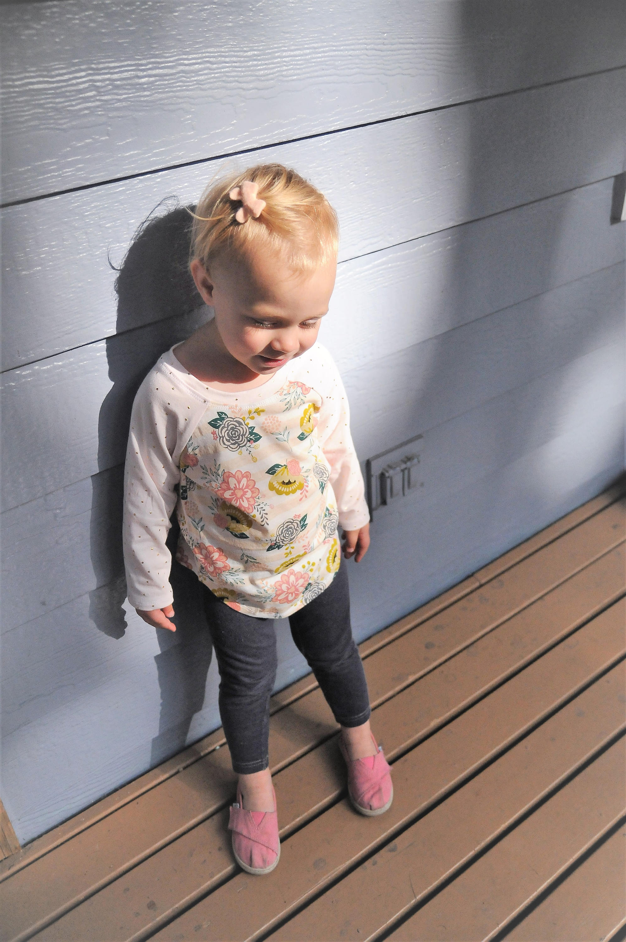 Floral Shirt Raglan Shirt Girls Long-Sleeve Floral Outfit | Etsy