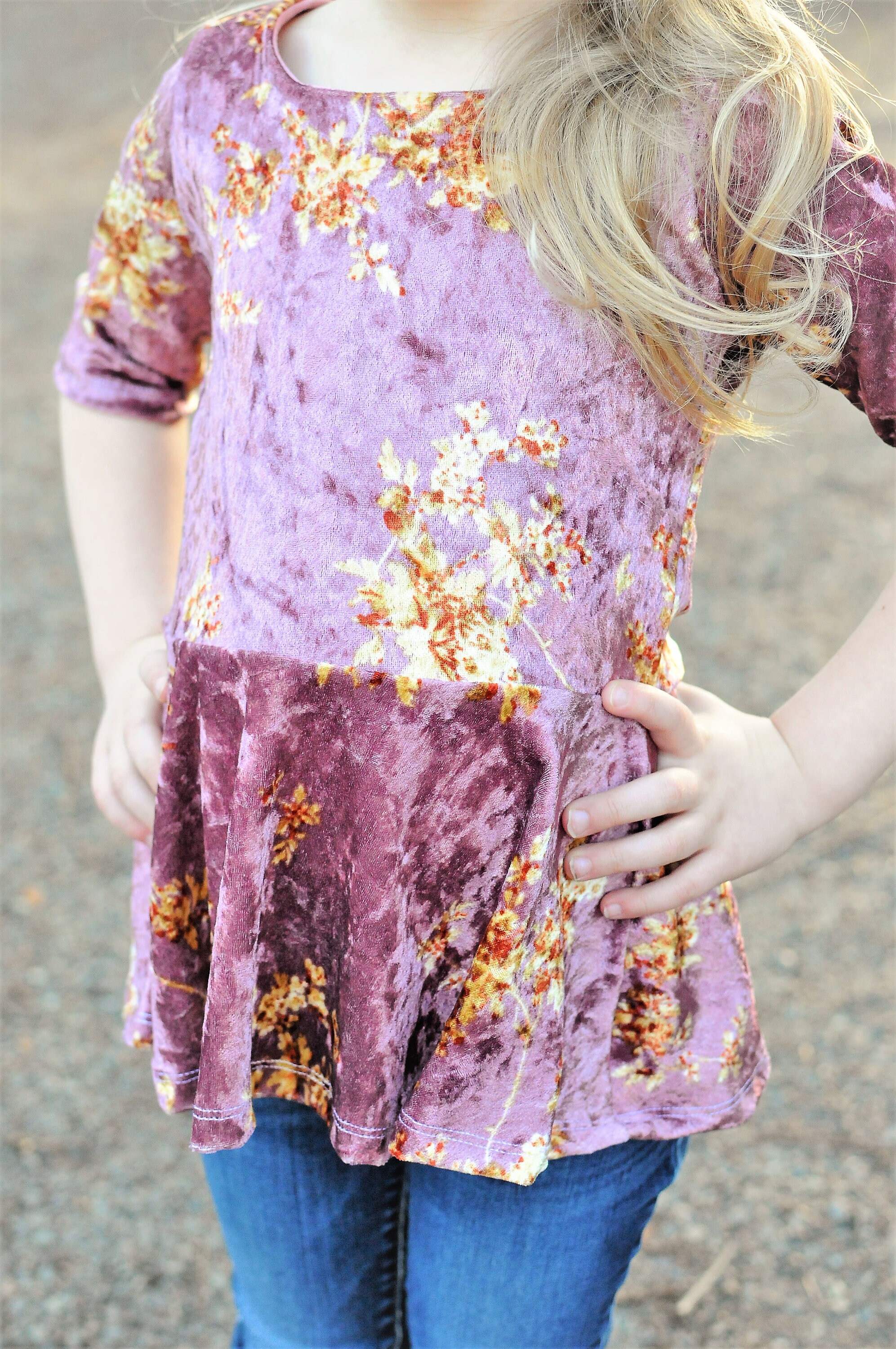 Girl's Peplum Baby Peplum Pink Baby Peplum Velvet Baby - Etsy