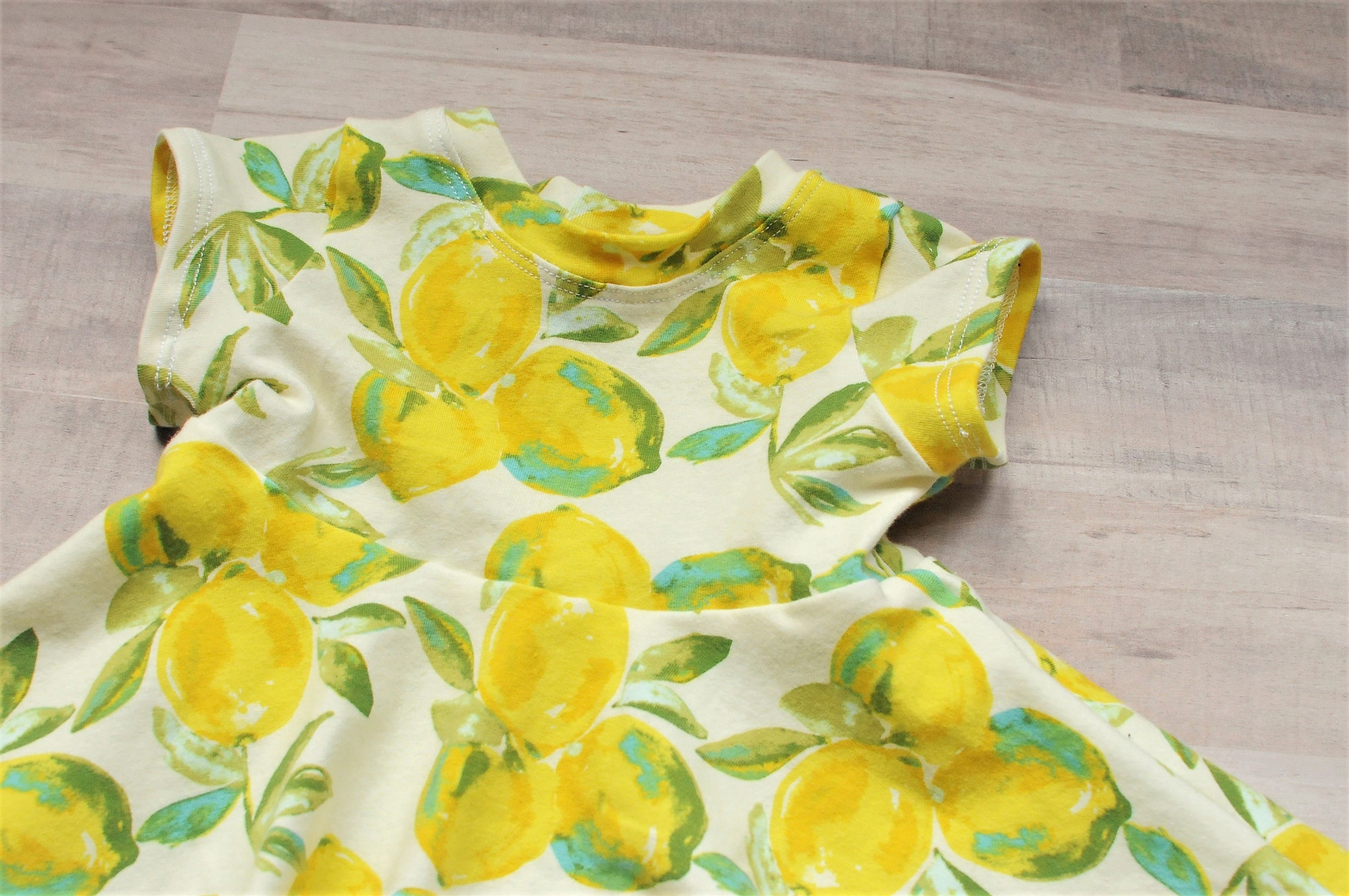 Lemon Dress Lemon Baby Outfit Baby Dress Summer Baby Twirl | Etsy