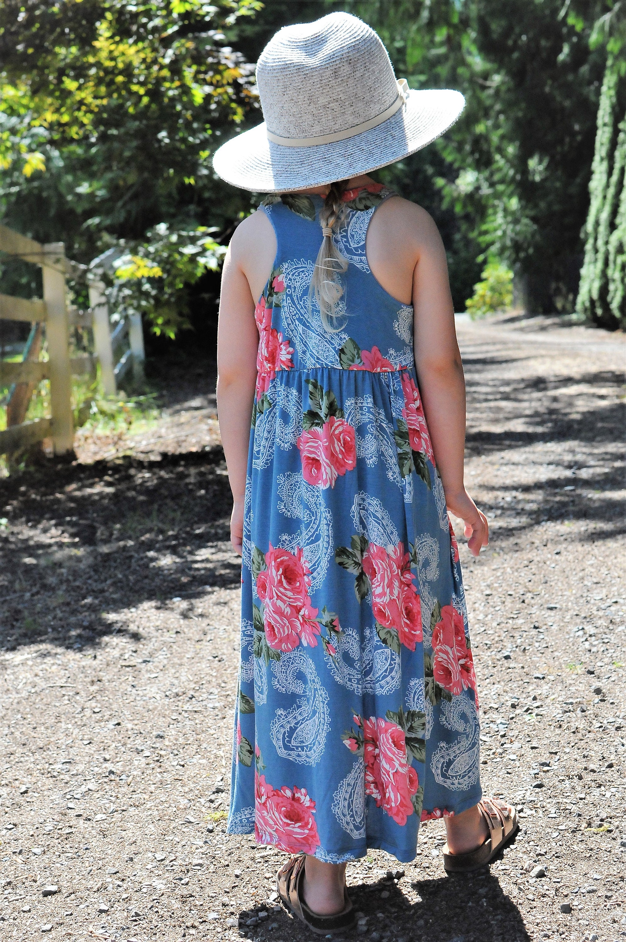 Girls Maxi Dress Baby Maxi Dress Floral Maxi Dress Toddler - Etsy