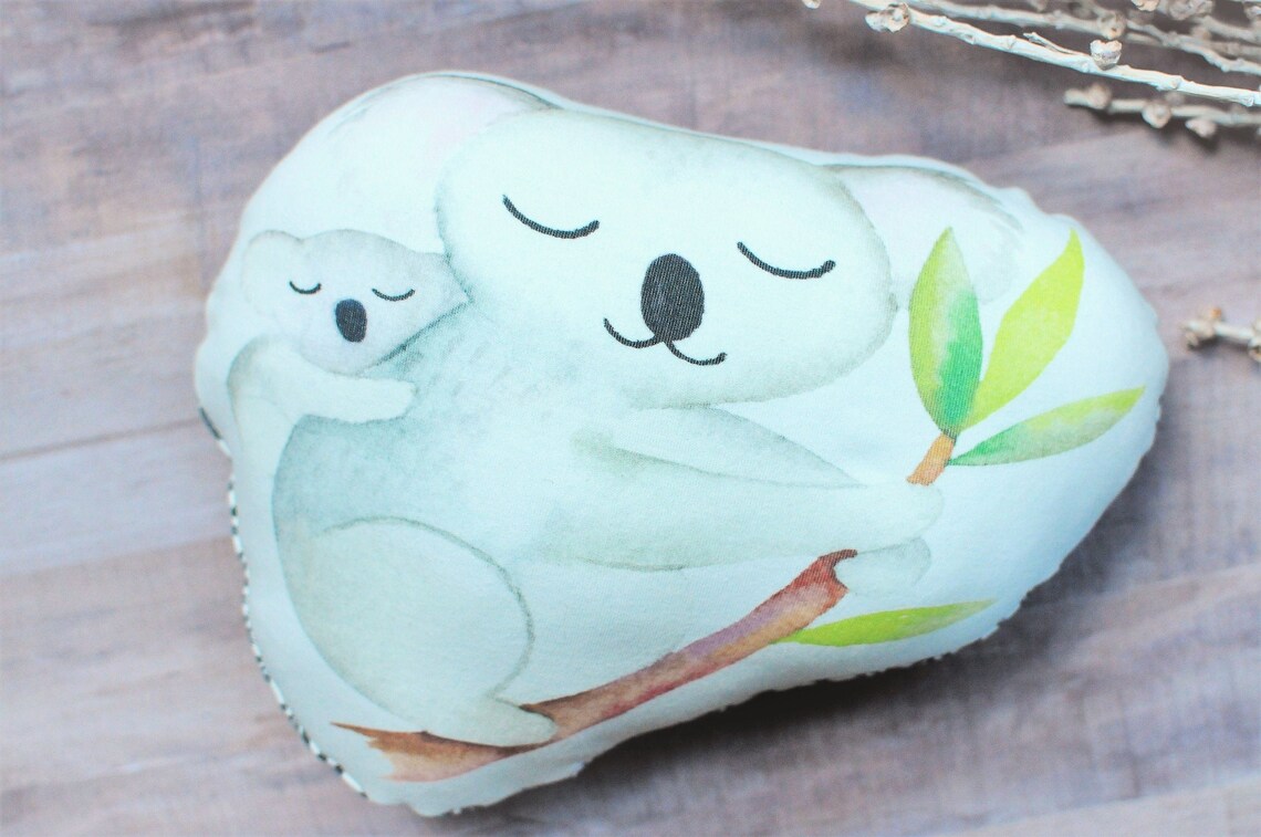 Koala Plushie Koala Lovie Baby Plushie Organic Plushie - Etsy