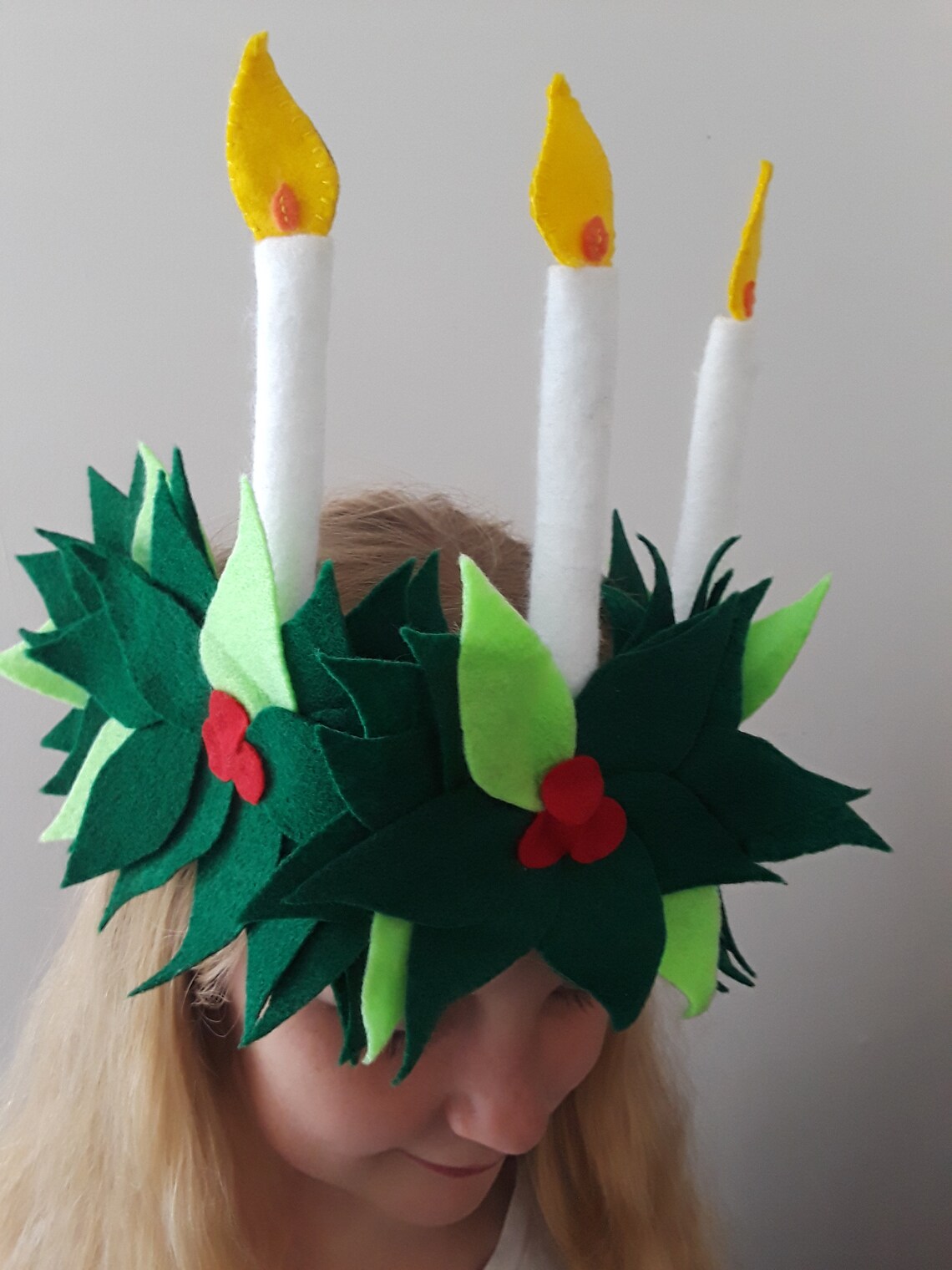 St. Lucia Crown, Santa Lucia, Lucia Wreath - Etsy