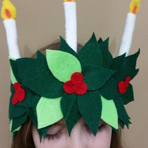 St. Lucia Crown PDF Pattern, Santa Lucia, Lucia Wreath - Etsy