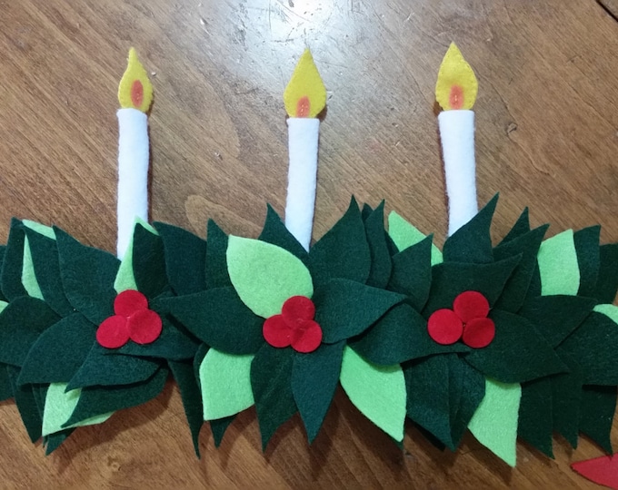 St. Lucia Crown PDF Pattern, Santa Lucia, Lucia Wreath - Etsy