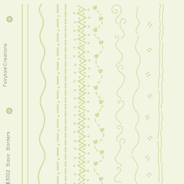 Border Stencil - Etsy