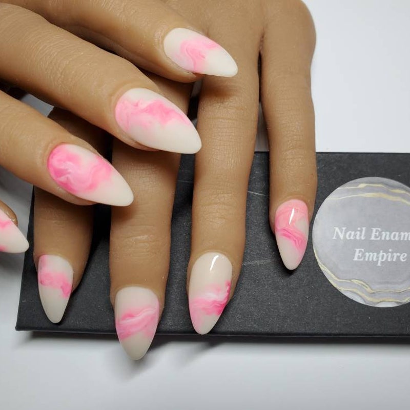 Wide False Nails - Etsy