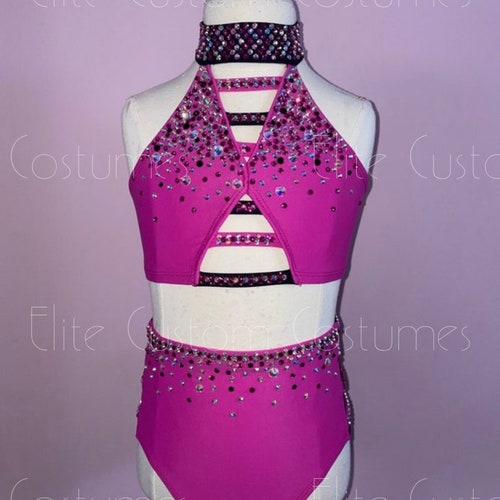 Custom Dance Costume Neon Orange Jazz Musical Theater Leotard - Etsy