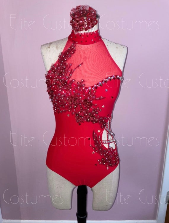 Custom Dance Costume Jazz Musical Theater Leotard With Side - Etsy