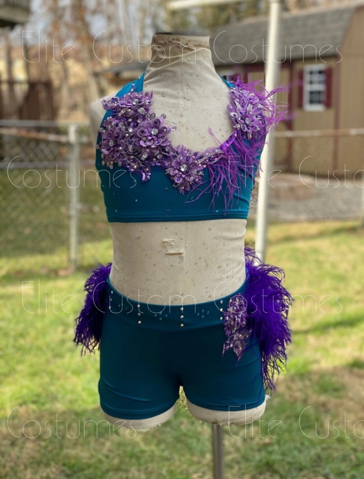Jazz Dance Costumes 2 Piece