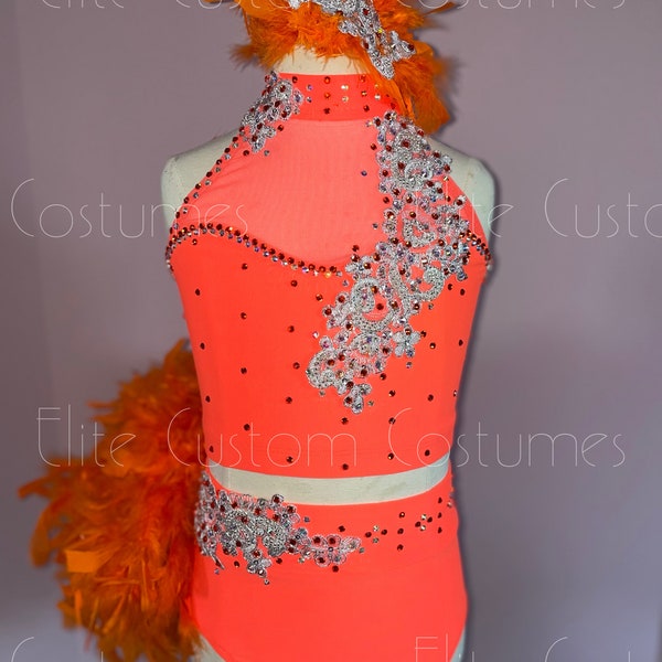 Neon Jazz Dance Costume - Etsy