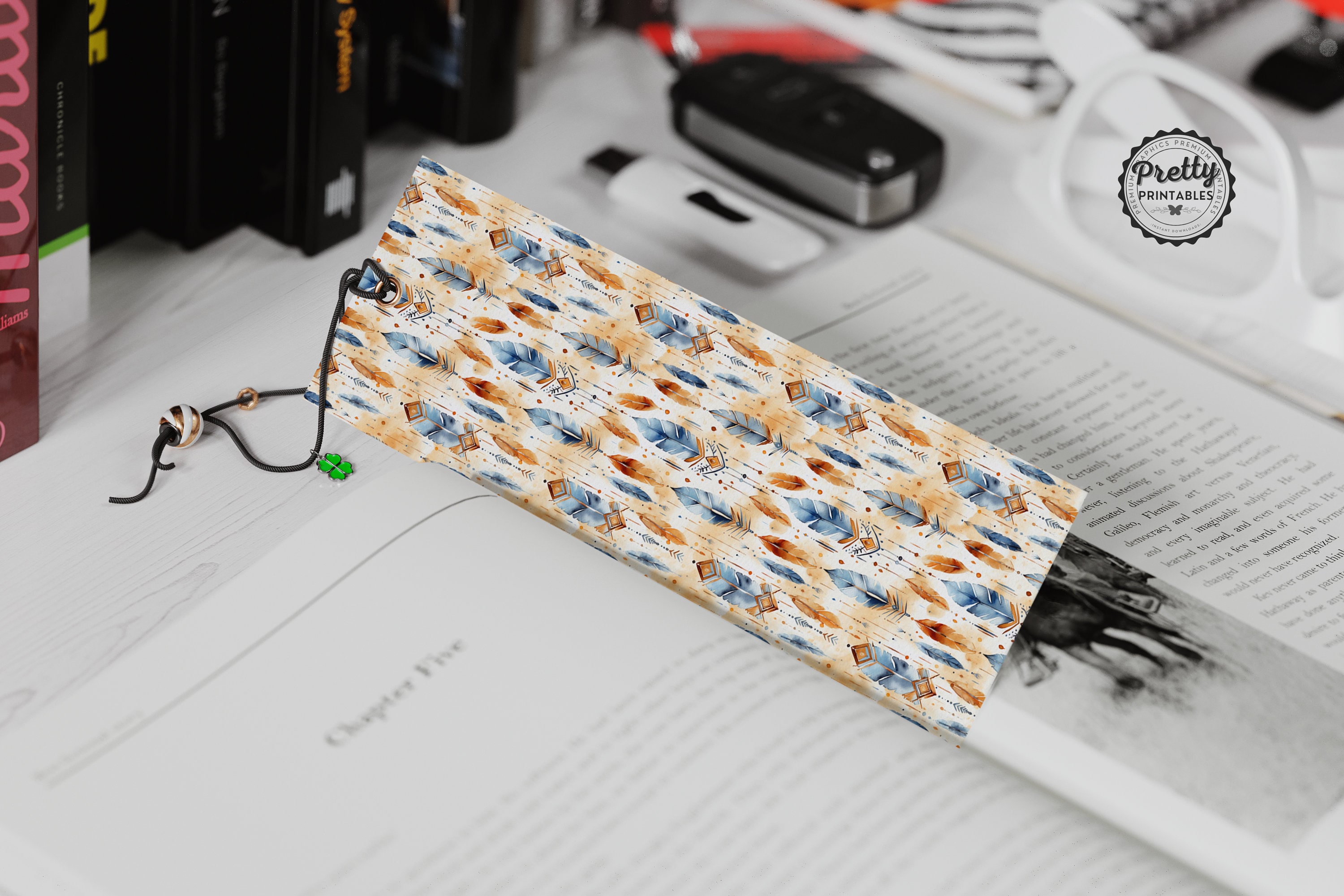 Native American Printable Bookmark Set of 10: Digital Designs Pngs ...