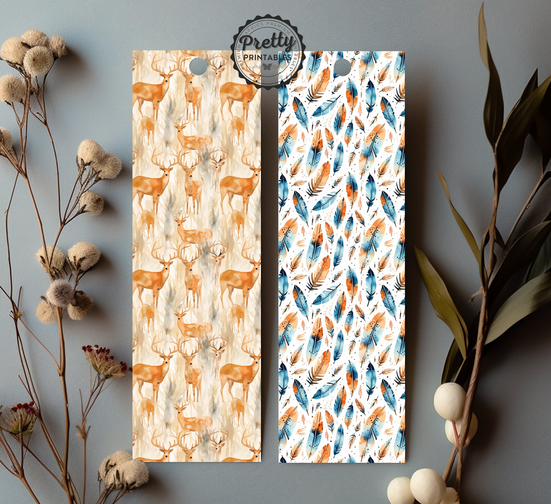 Native American Printable Bookmark Set of 10: Digital Designs Pngs ...