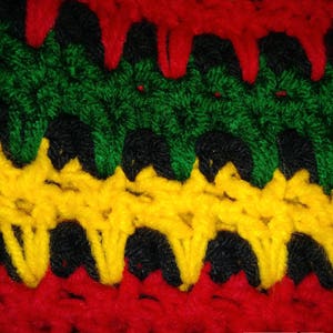 Rasta Slouchy Hat – Crochet Pattern - Dreadlock Hat - Rasta Tam - Rasta ...
