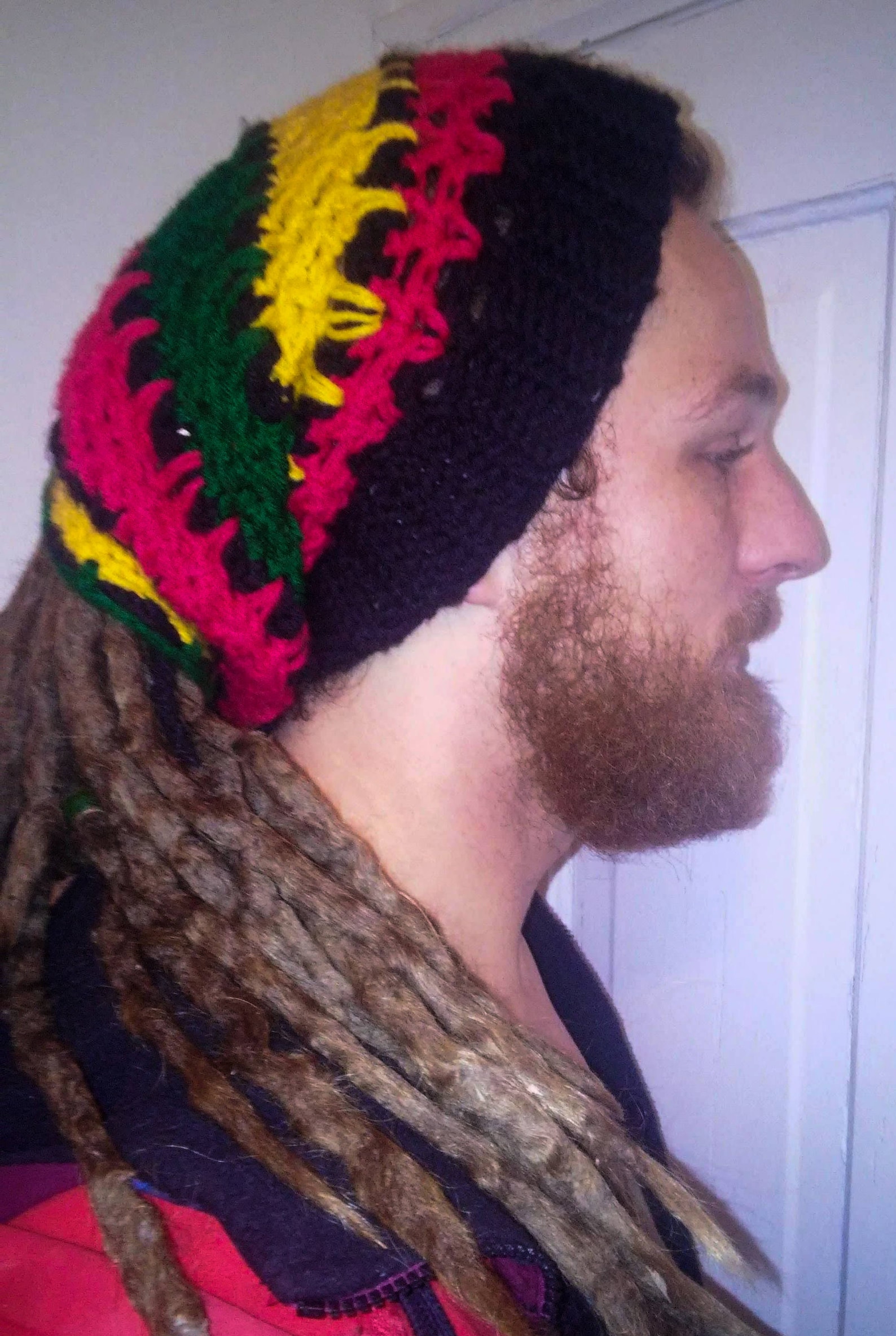 Rasta Dread Tube Hat – Crochet Pattern - Dreadlock Hat - Rasta Tam ...