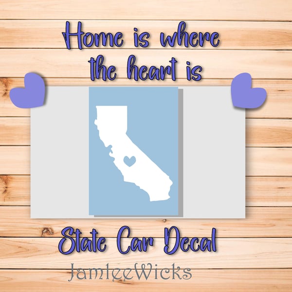 California Car Decal - Etsy
