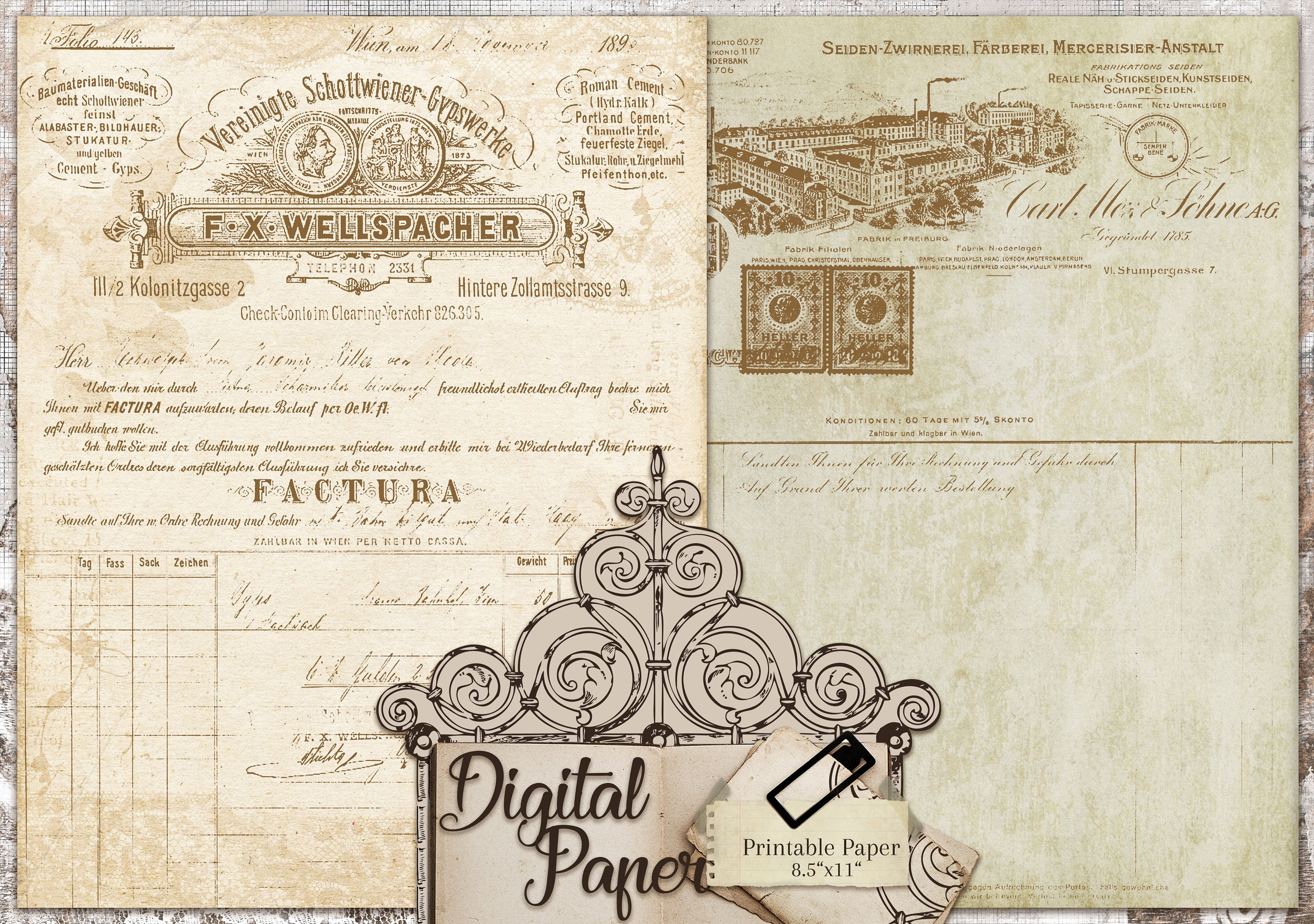Old Paper Antique Documents Old Backgrounds Digital - Etsy