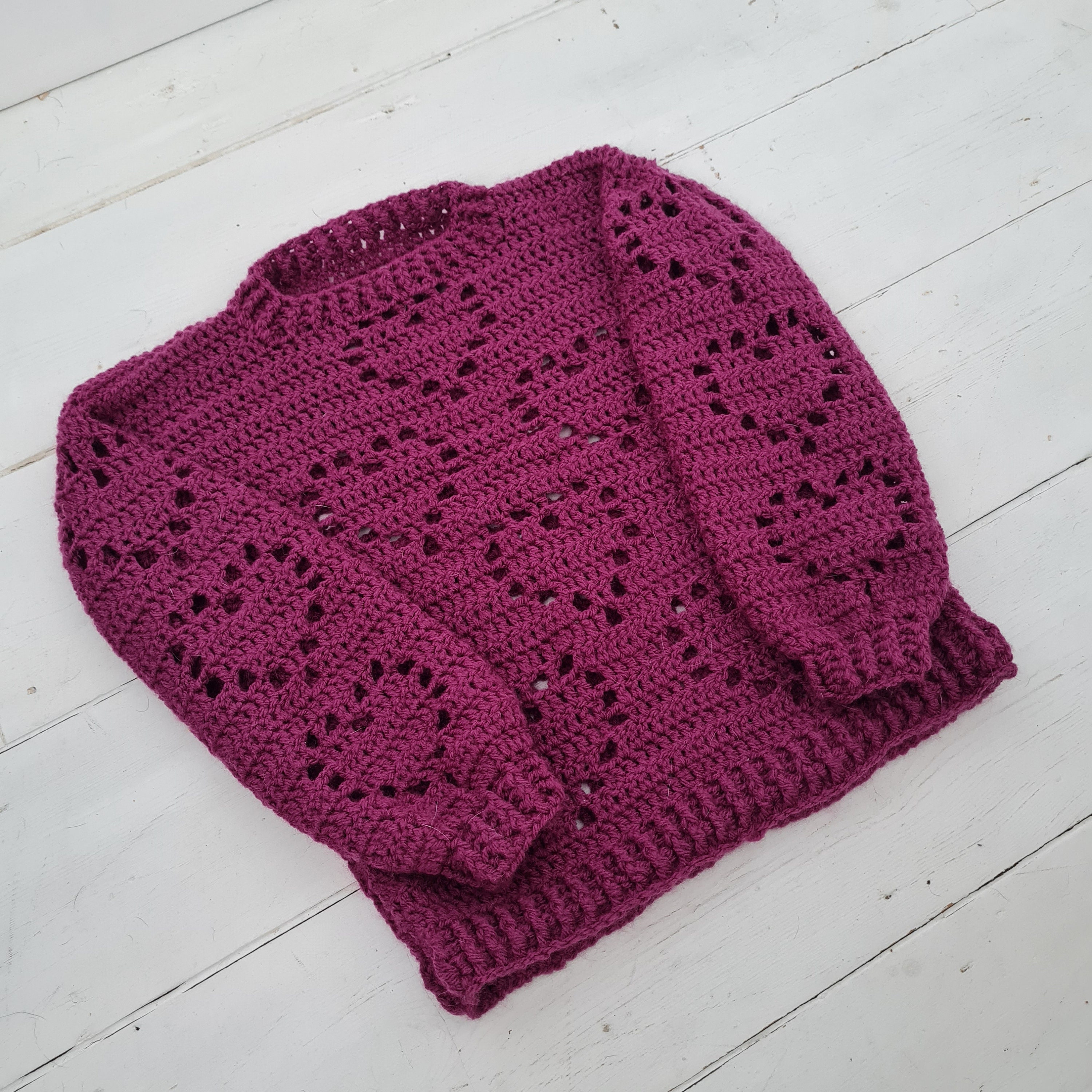 Time After Time Kids' Jumper Crochet Pattern - Etsy