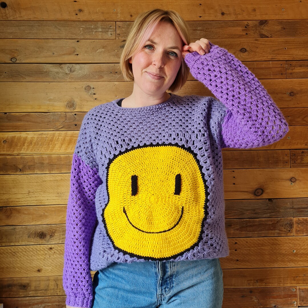 Smile High Jumper Crochet Pattern - Etsy