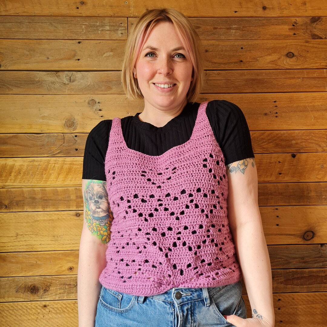 Time After Time Cami Top Crochet Pattern - Etsy