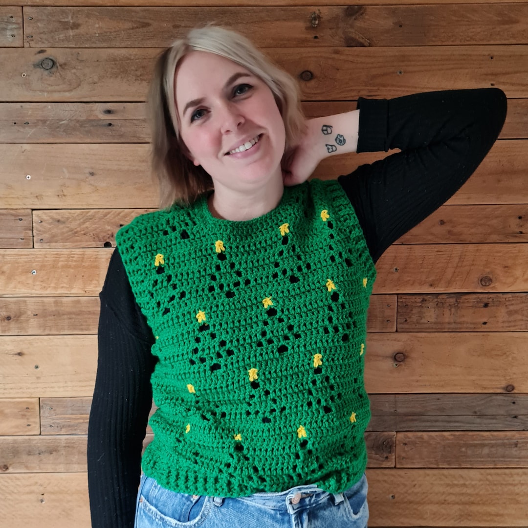 Festive Firs Christmas Vest Pattern - Etsy UK