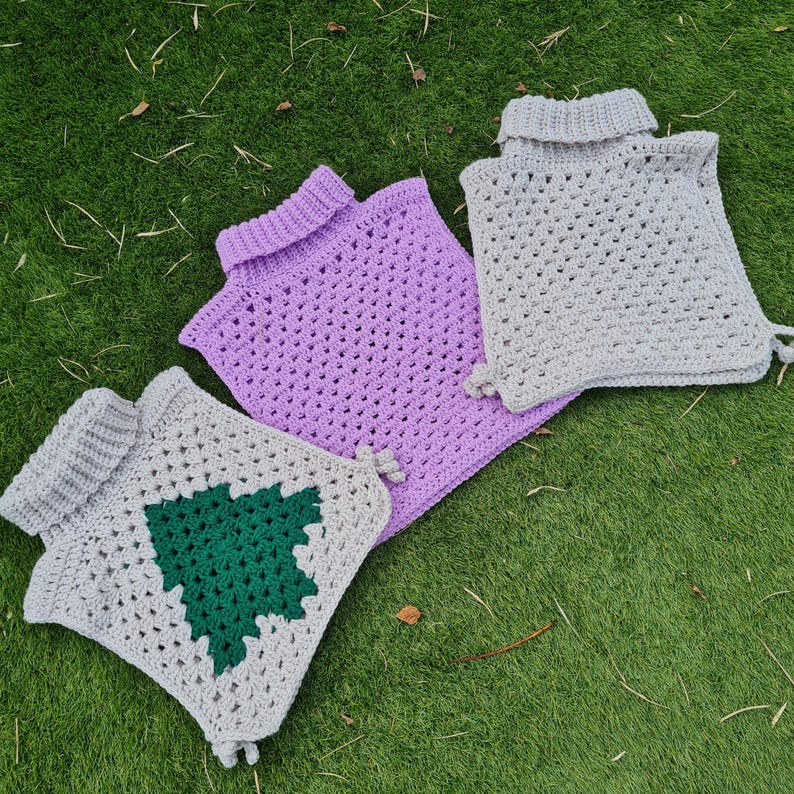 Christmas Tree Pop-over Crochet Vest Pattern - Etsy