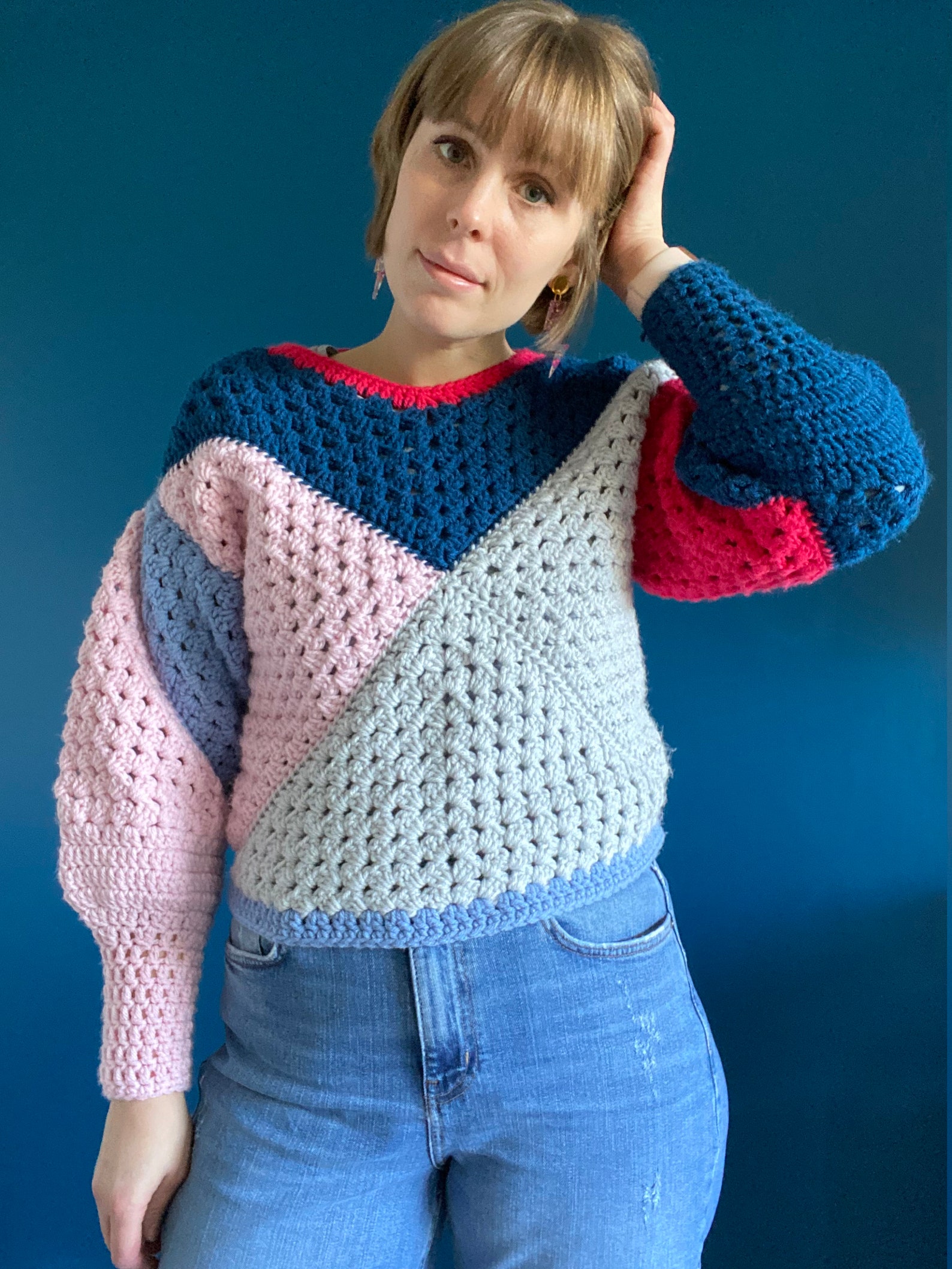 Geometrics and Chill Crochet Jumper Pattern - Etsy