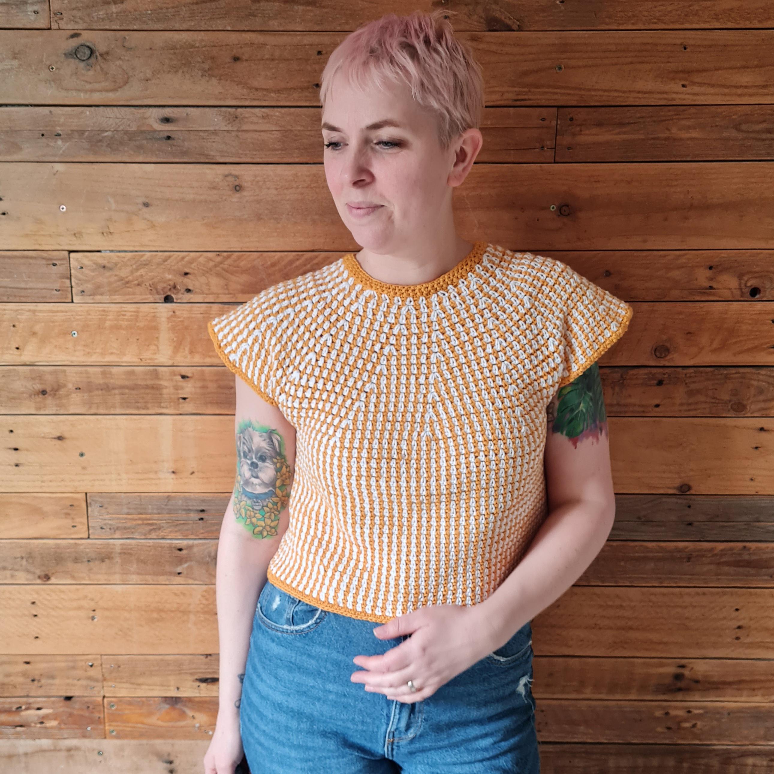 Pixels Sweater Crochet Pattern - Etsy