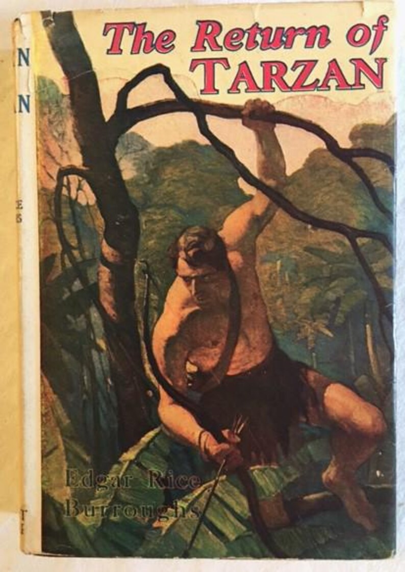 The Return of Tarzan - Etsy