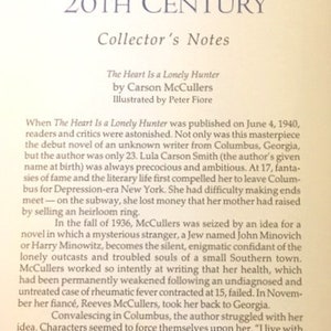 The Heart is a Lonely Hunter - Etsy