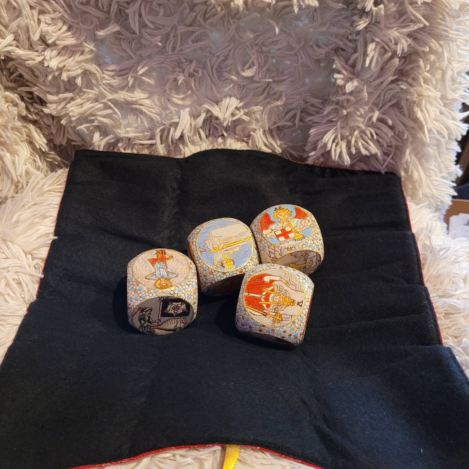 Tarot Dice Set - Major Arcana - Knotty Box Dice Set No. XVIII