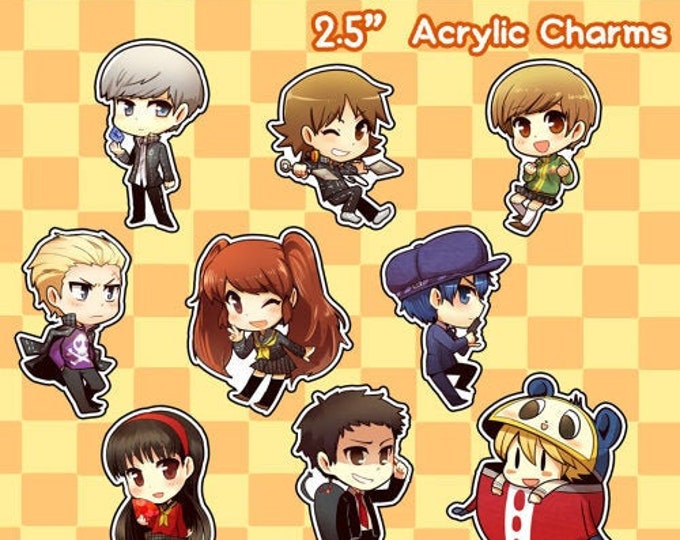 P4 Yu & Yosuke Foil Bookmarks - Etsy