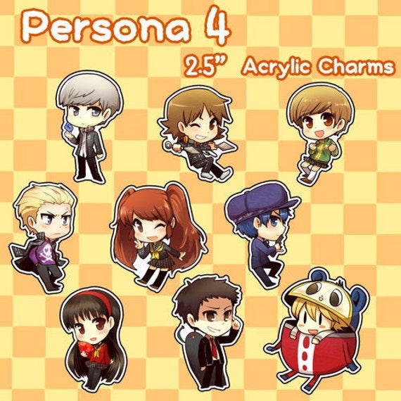 Persona 4 Charms - Etsy