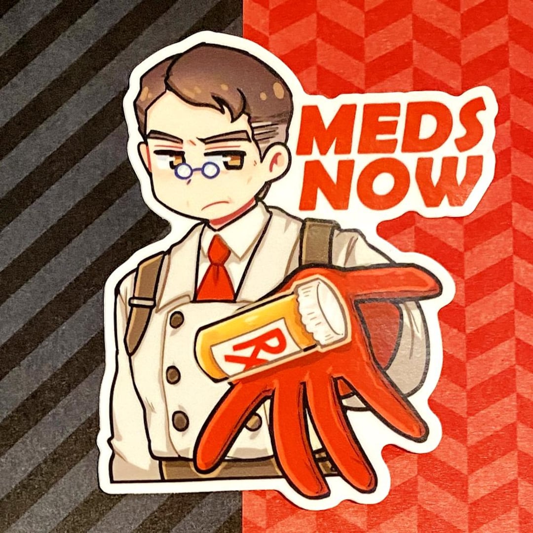 TF2 Medic Sticker - Etsy