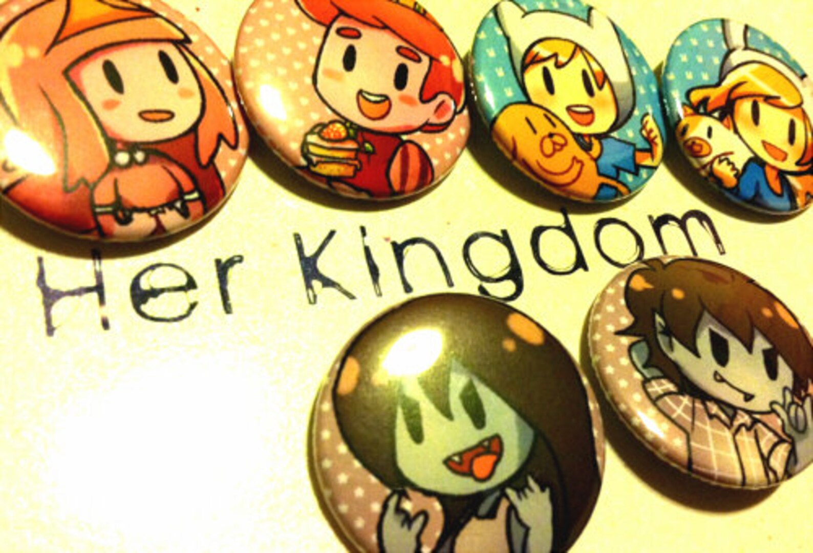 Adventure Time Button Set (3) - Etsy