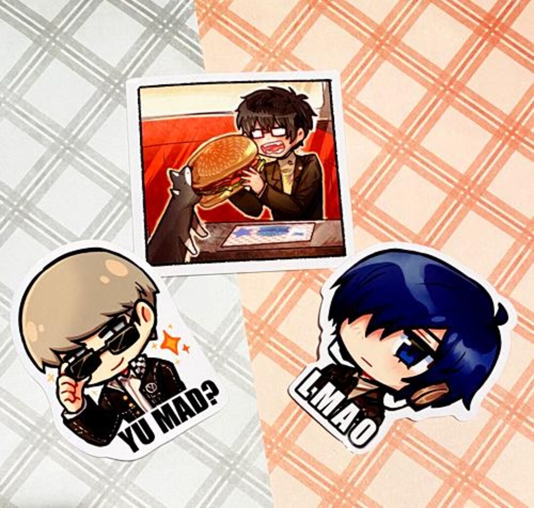 Persona Sticker Pack - Etsy