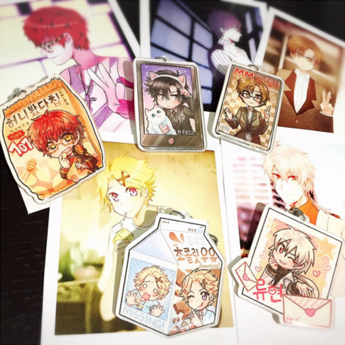 Mystic Messenger Charms - Etsy