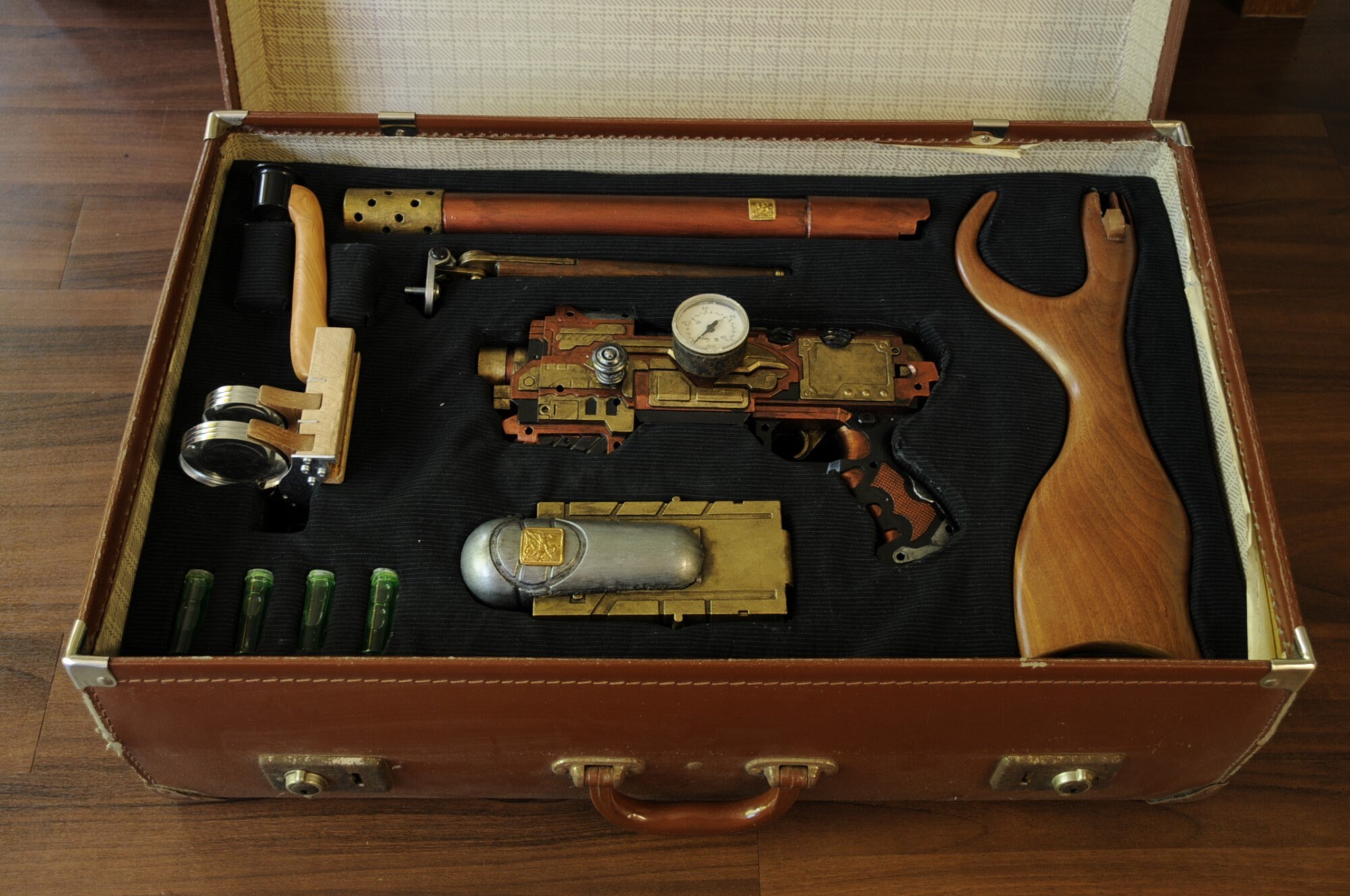 The Incredibly Deadly Sniper Rifle Steampunk Gun Cosplay Prop Kit in ...