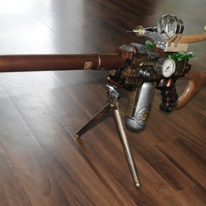 The Incredibly Deadly Sniper Rifle Steampunk Gun Cosplay Prop Kit in ...