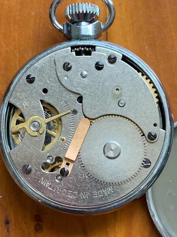 RARE Vintage Late 1950s Timex Pocket Watch - Gem