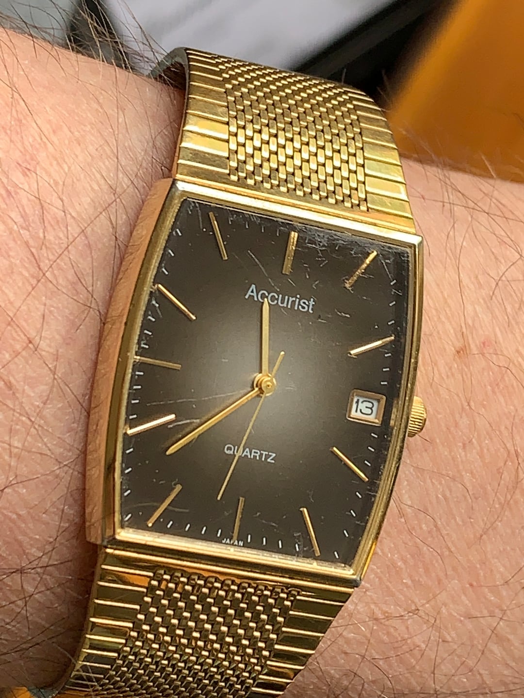 Vintage Gents Accurist 347000 Tiger's Eye Quartz Bracelet Wristwatch - Etsy