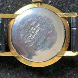 Vintage Mens Gold Plated Systema Extra Flat Incabloc Date Wrist Watch ...