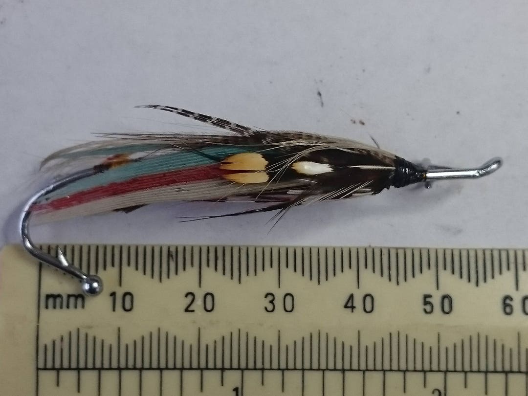 Vintage Brooch Made Out of a Fishing Fly . - Etsy