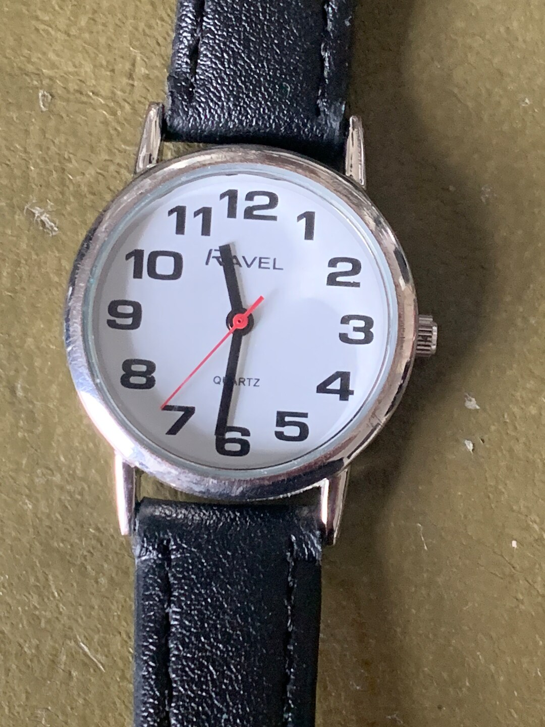 Ravel Ladies Fashion White Face Red Second Hand Watch - Etsy