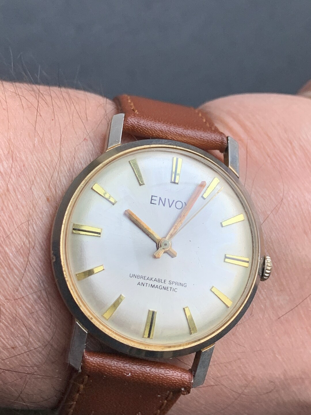 Vintage Envoy French Manual Wind Watch 1970s Mechanical Dress Watch - Etsy