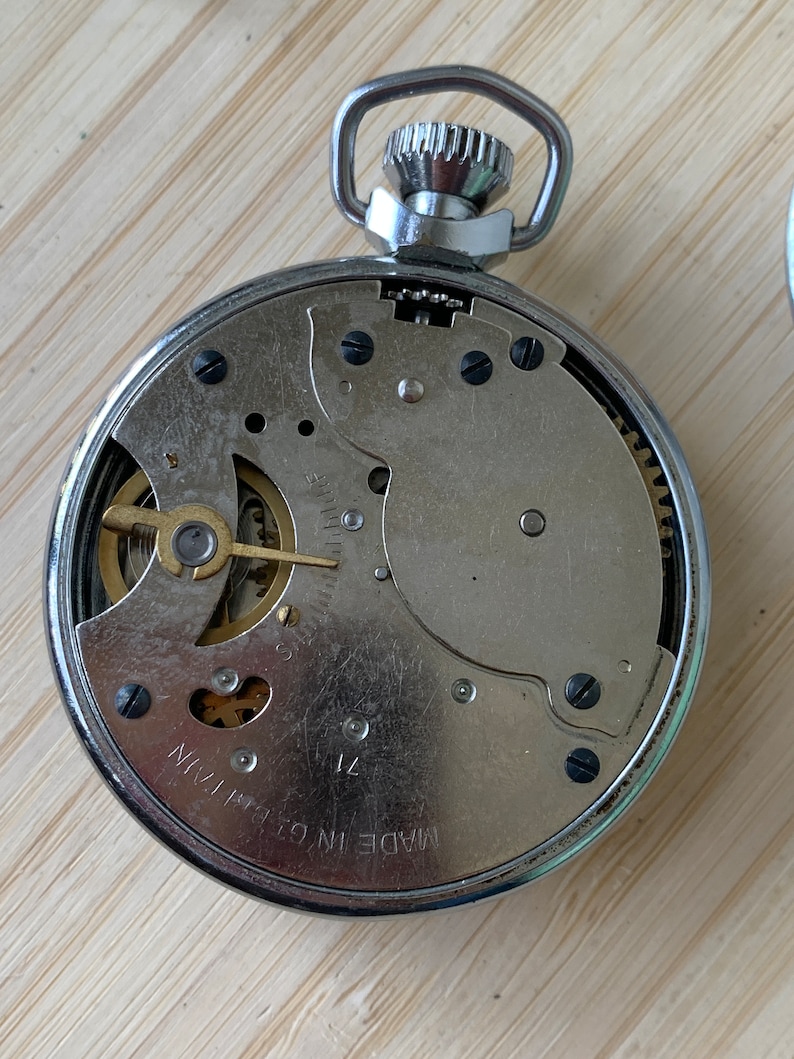 A Vintage Ingersoll Bullseye Pocket Watch C1971 - Etsy